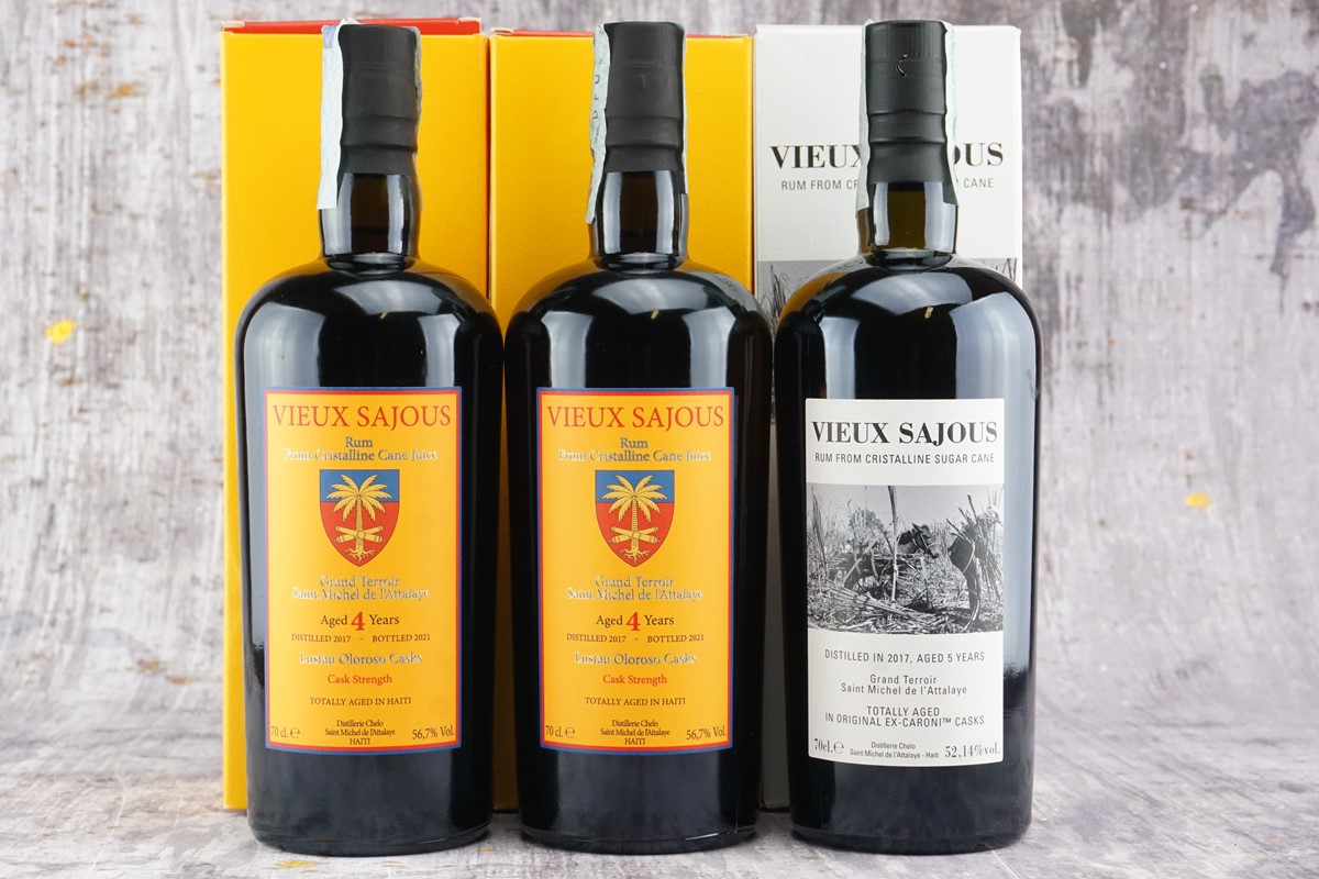 Selezione Vieux Sajous - Asta Rum, whisky e distillati da collezione ...