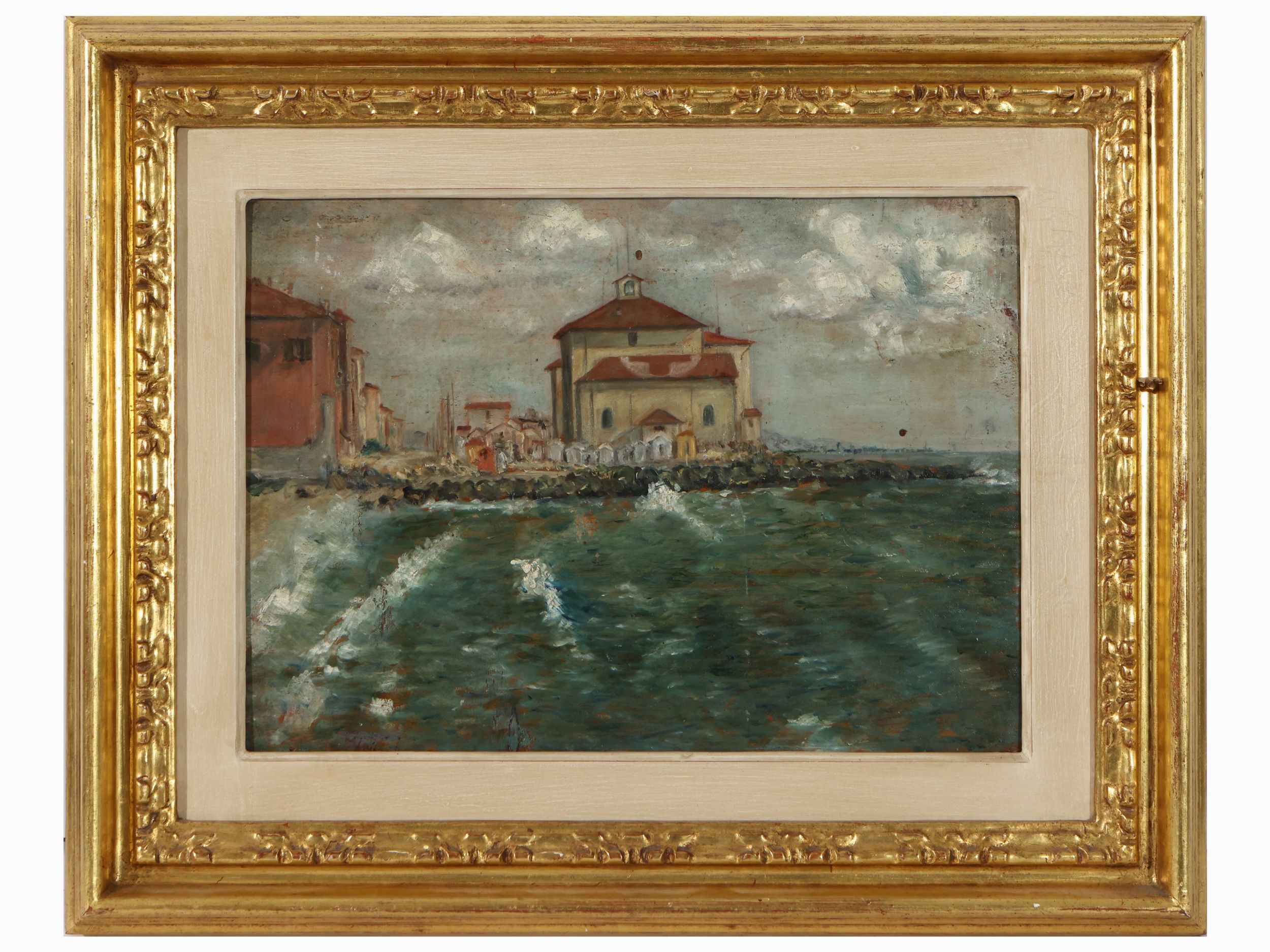 Giuseppe Viviani : Paesaggio marino 1929 - Asta Una casa fiorentina. Tra tradizione e modernità ...
